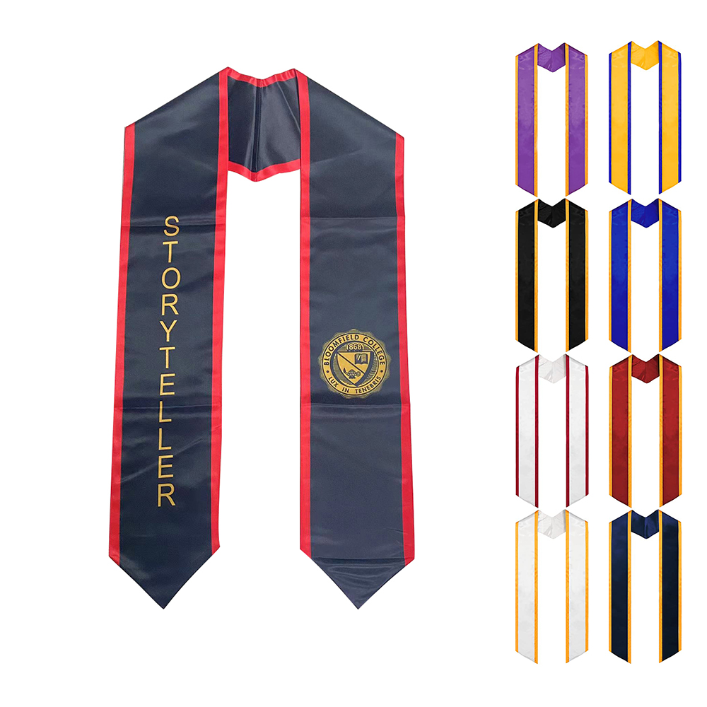 Plain Graduation Stole Sash,Apparel