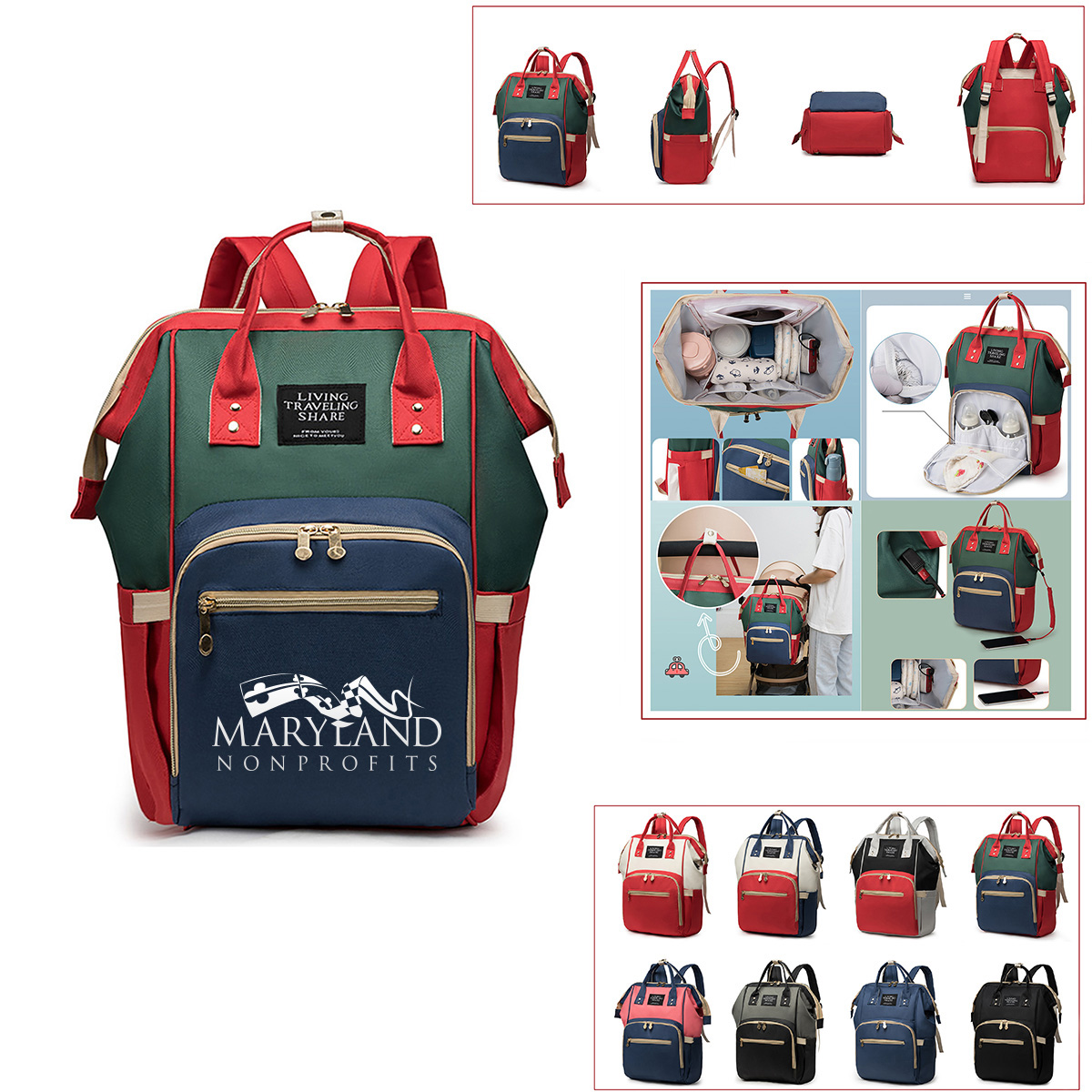 Multifunction Diaper Bag Backpack,Bags