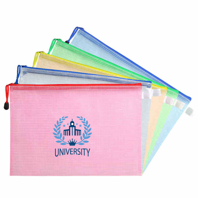 A5 PVC Zip File Pouch,Stationery & Office