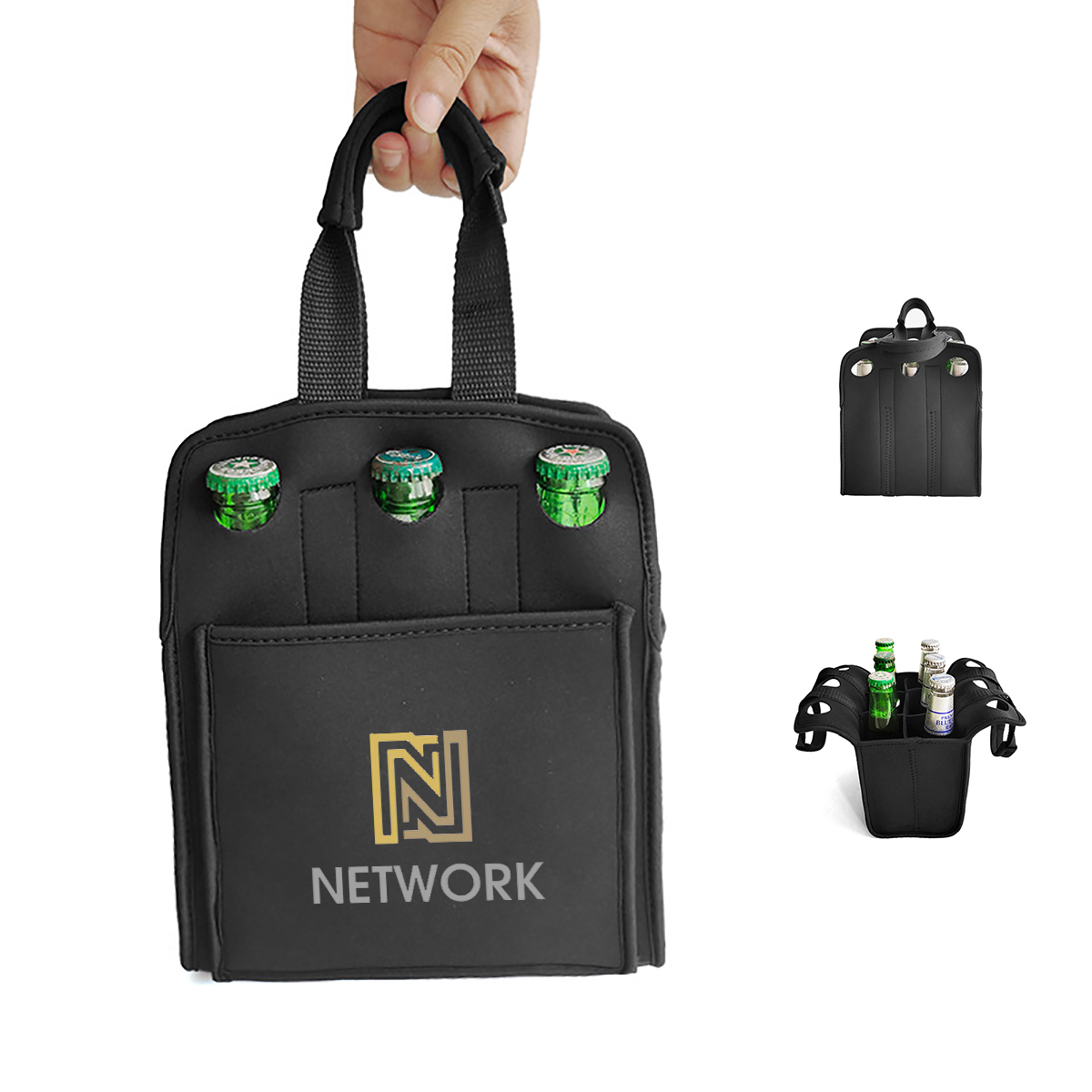 Neoprene 6 Pack Bottle Can Carrier,Bags