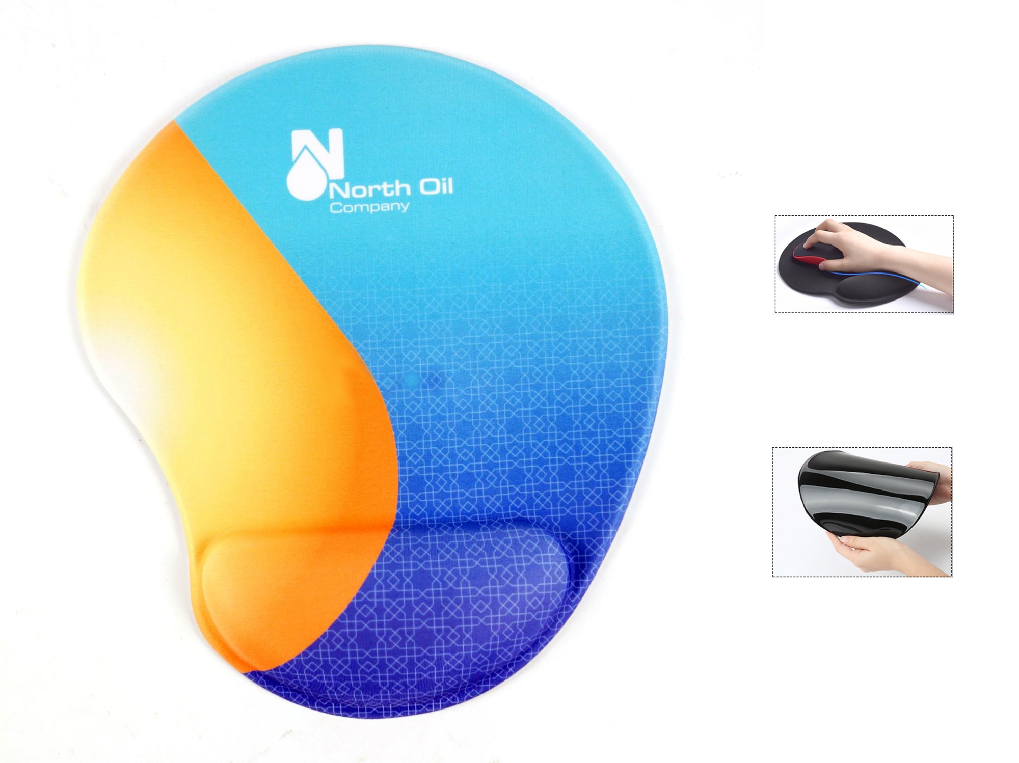 Silicone Mouse Pad With Wrist Rest,Phone & Computer & Tech Accessories