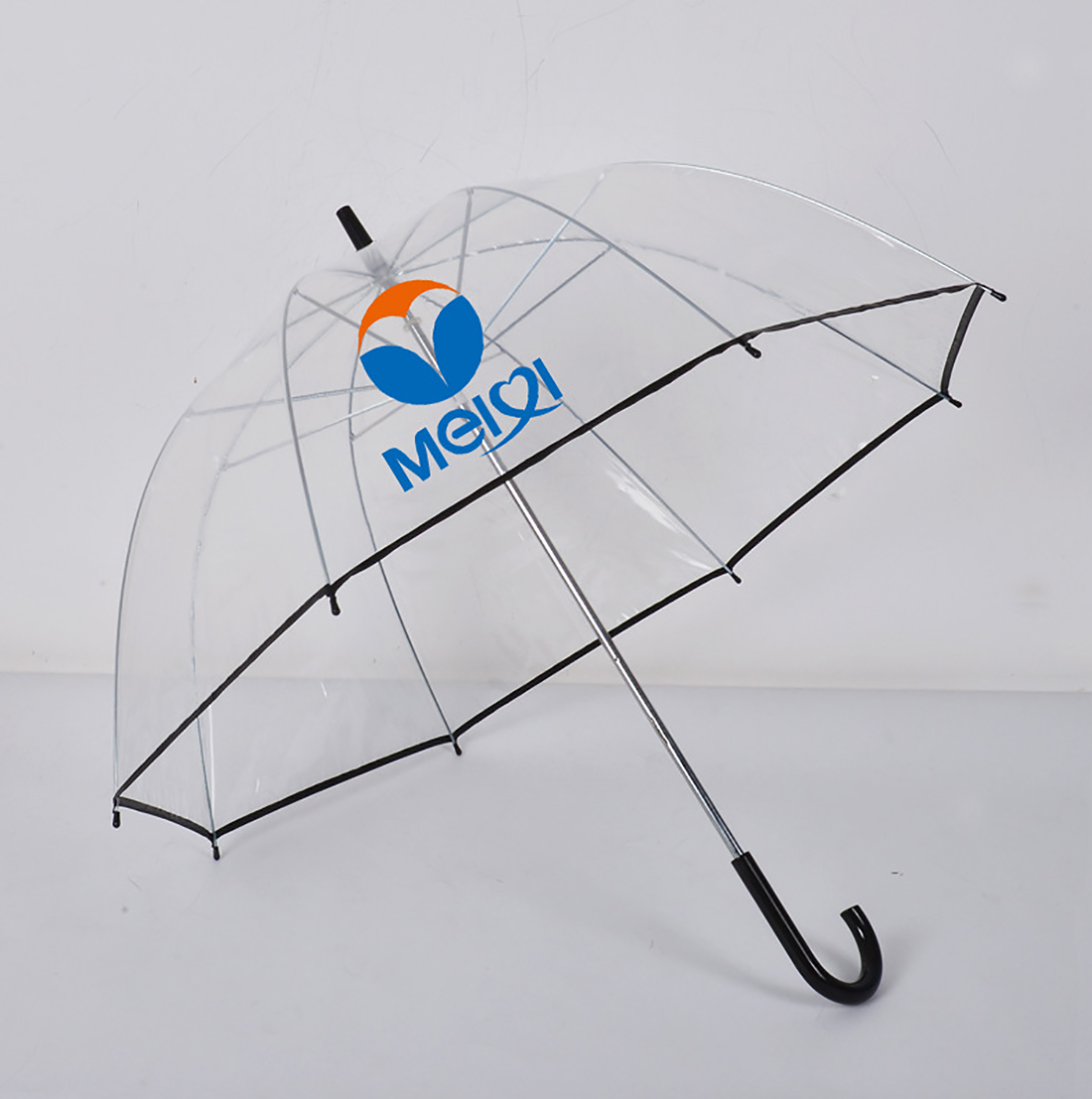 48" Arc Auto Open Basic Clear Umbrella,Umbrella & Raincoats
