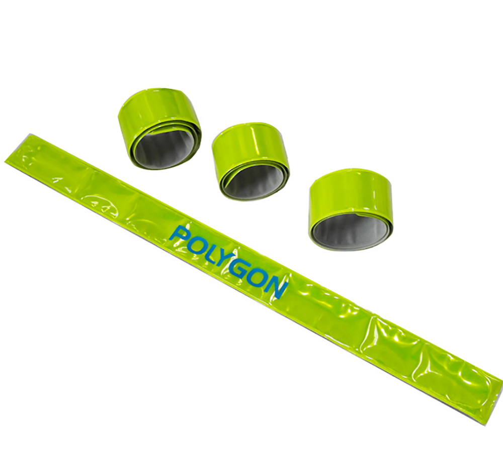 Cheering Reflective Slap Bracelet,Bracelets