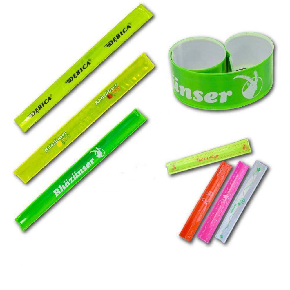 Reflective Safety Slap Band,Bracelets