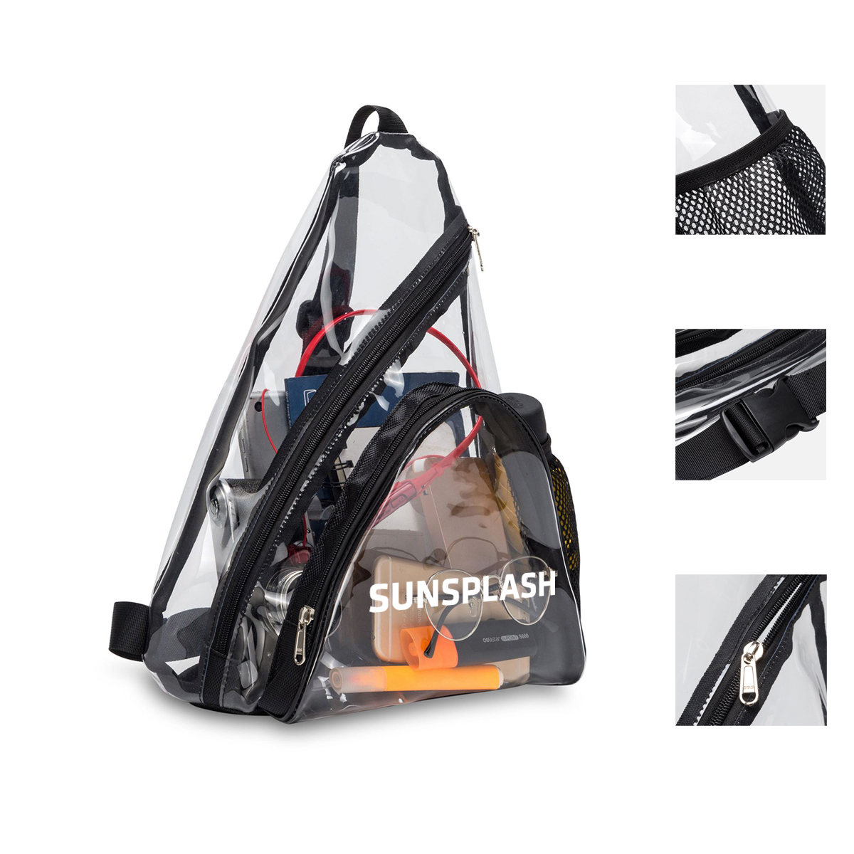Transparent Sling Backpack,Bags