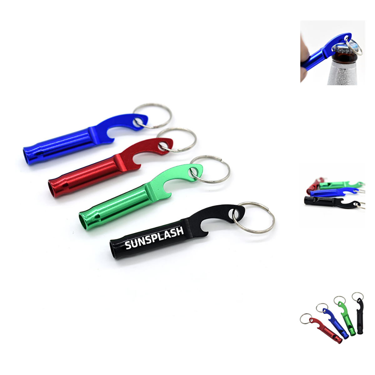 Whistle Keychain With Bottle Opener,Keychain