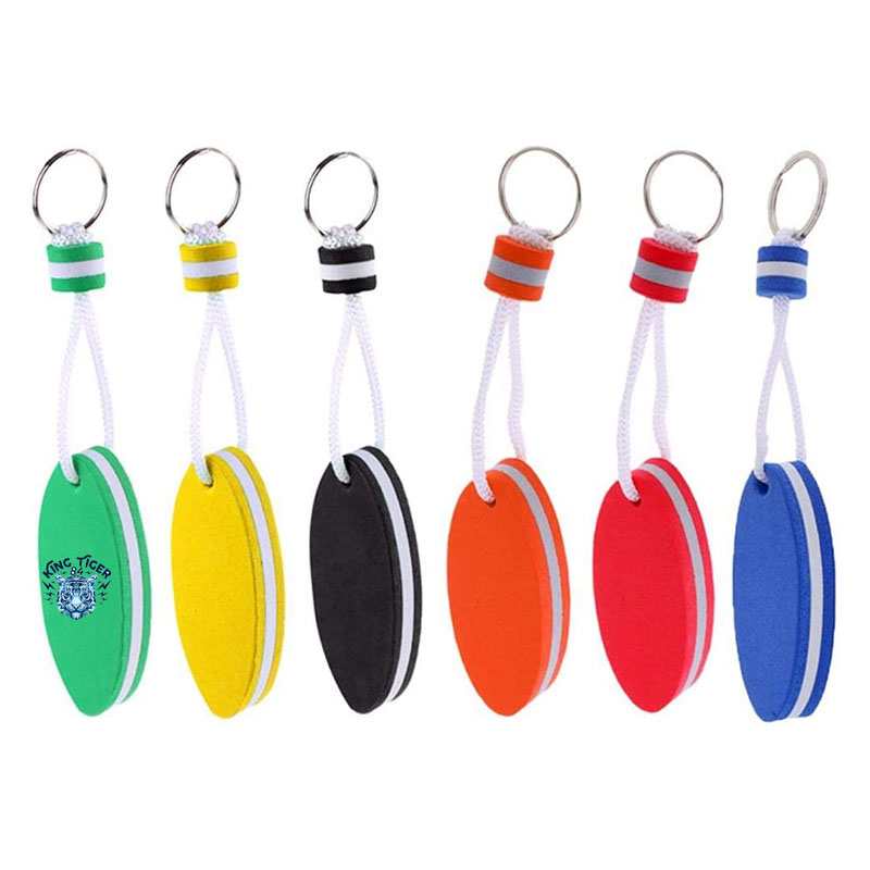 Oval Foam Floating Keychain Key Ring,Keychain