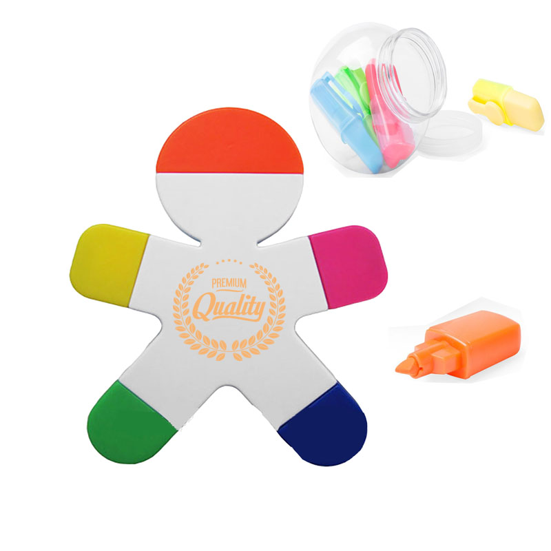 Humanoid Color Highlighters,Stationery & Office