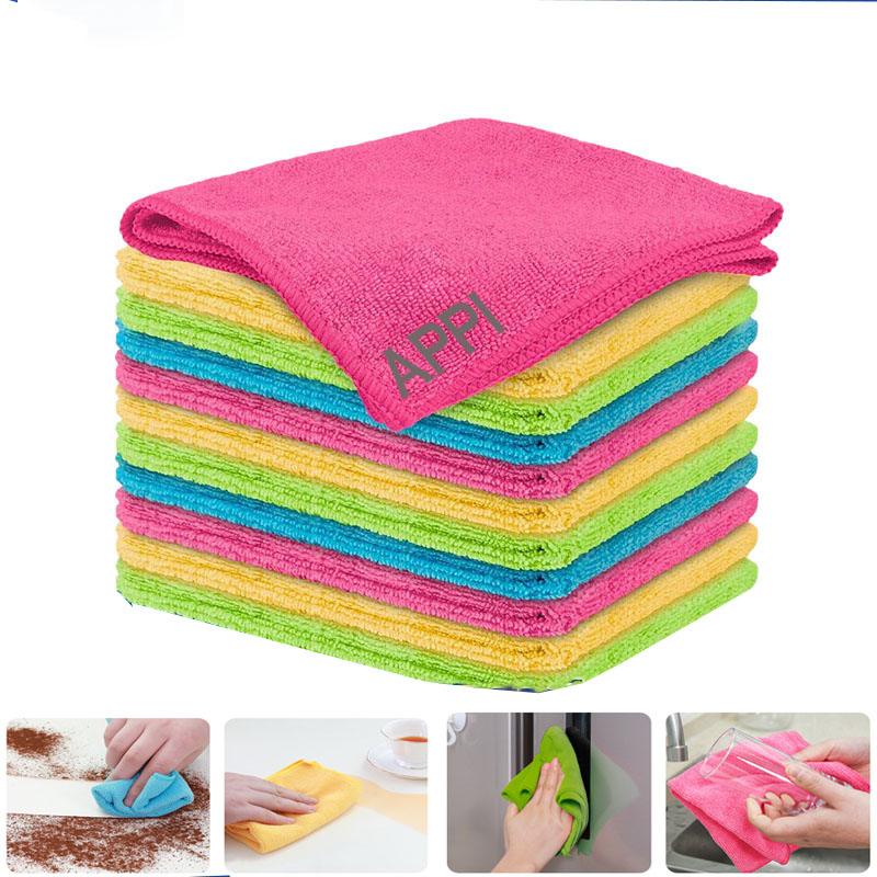 Four-color Microfiber Towel,Home & Kitchen & Tools & Pets & Auto