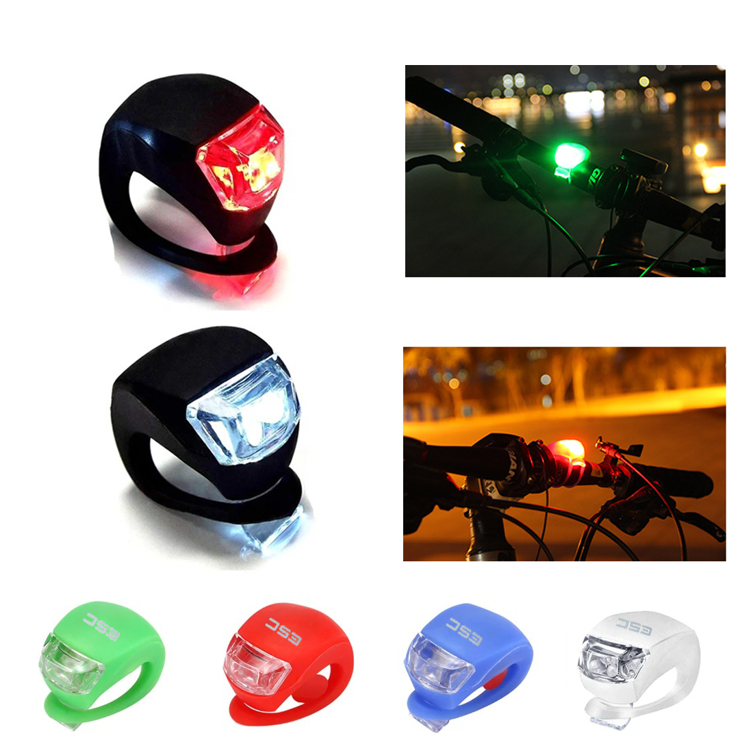 Silicone Bike Safety Lights,Party & Bar & Led light