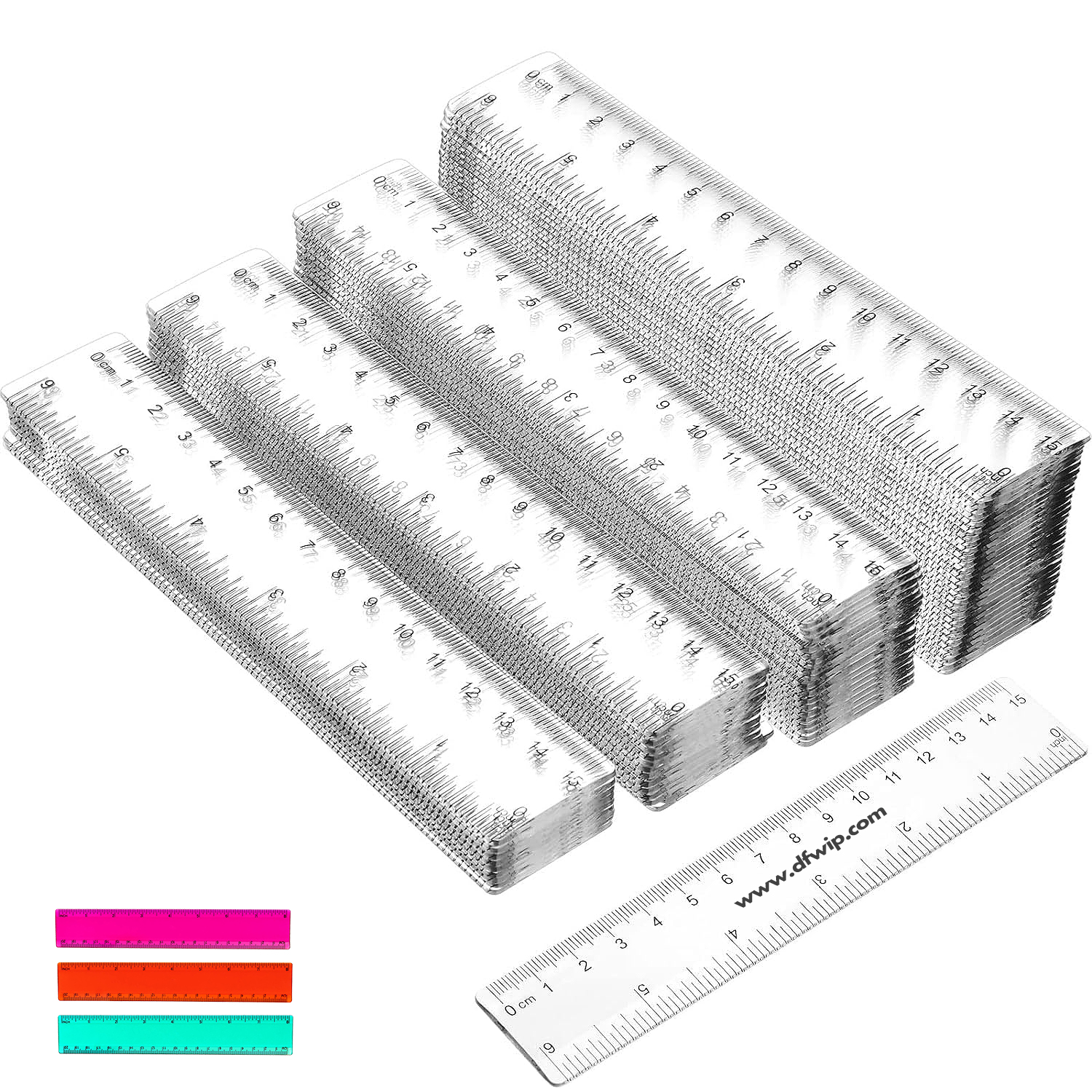 6 Inch Plastic School Ruler,Stationery & Office