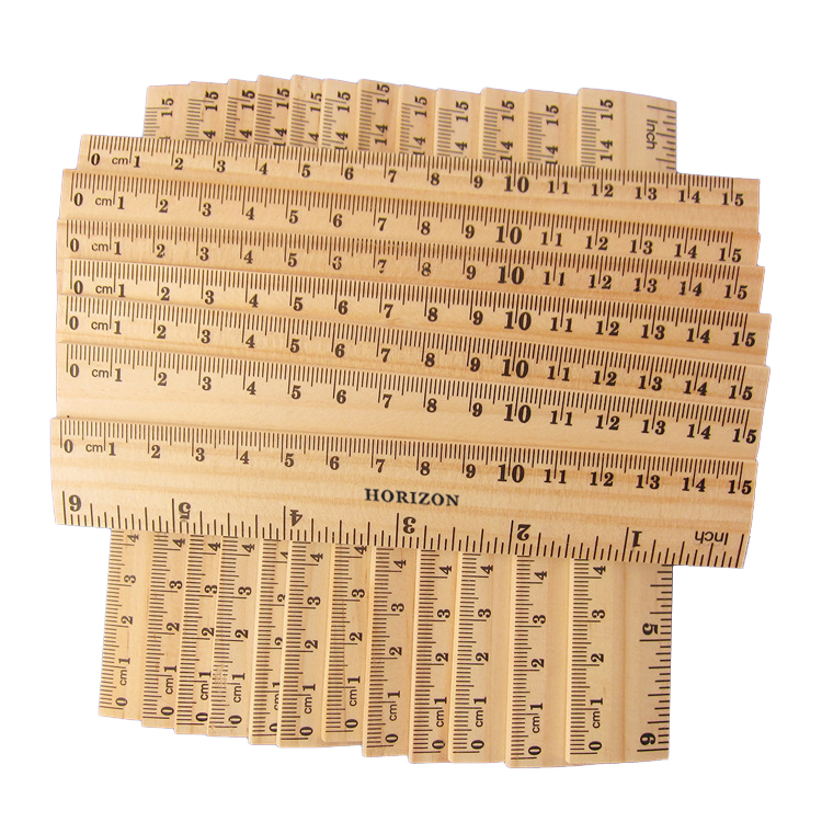 6 Inch wooden School Ruler,Stationery & Office