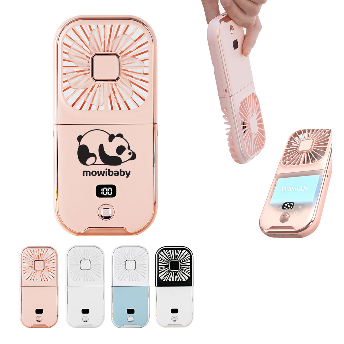 Handheld Digital Fan Necklace Fan,Fans