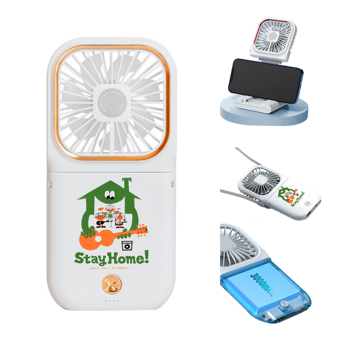 Easy Carry Handheld Fan Necklace Fan,Fans