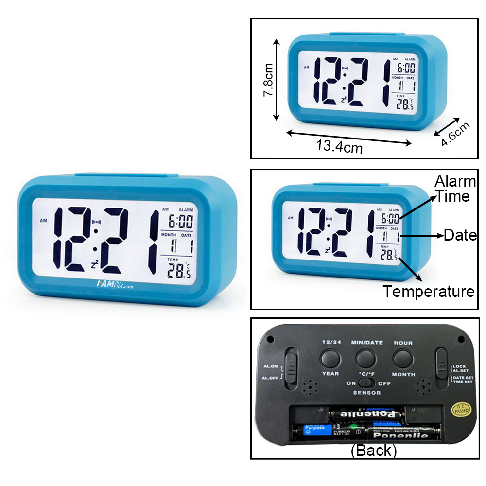 LED Digital Clock,Phone & Computer & Tech Accessories