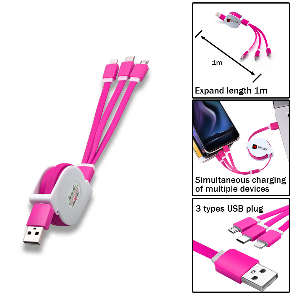 3 In 1 Multi USB Charger,Phone & Computer & Tech Accessories