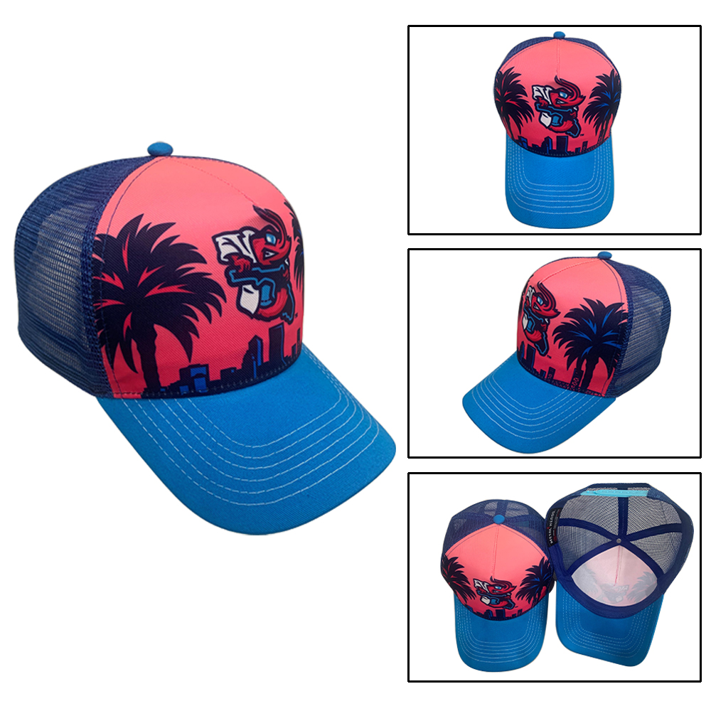 6 Panel Cotton Twill Mesh Back Cap,Headwear