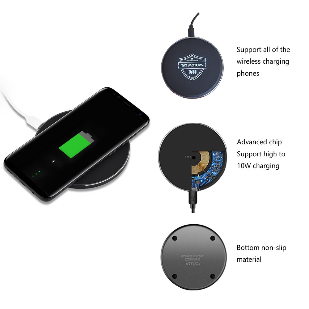 10W fast charging Wireless Charger,Phone & Computer & Tech Accessories