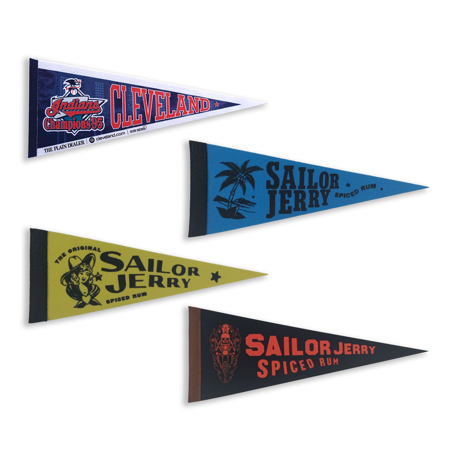 4"x10" Felt Pennant,Flags
