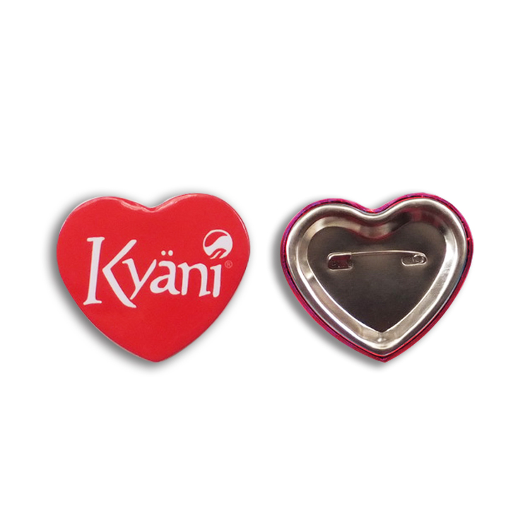 Heart Shaped Lapel Pins,Apparel