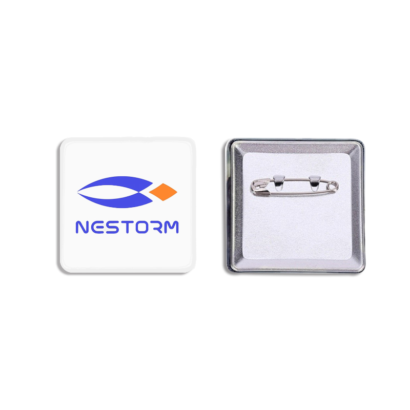 Square Button Badges,Apparel