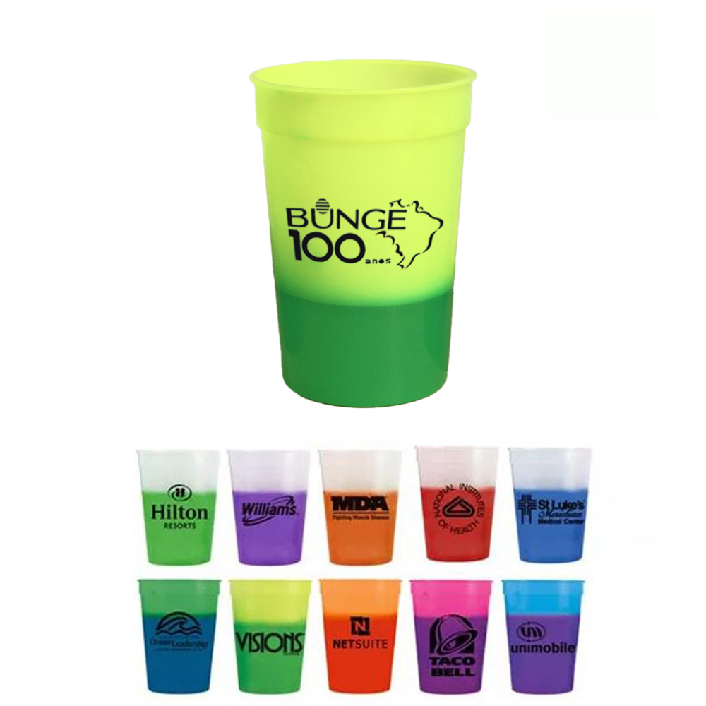 22 Oz Color Changing Stadium Cup,Drinkware