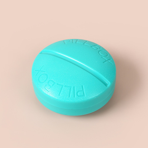 Round Shape Pill Box,Travel