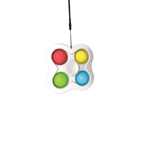4-Point Push Bubble Fidget Finger Spinner,Games & Toys & Stress Relievers