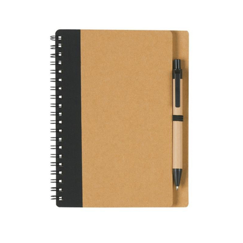 Eco Spiral A5 Notebook with Pen,Stationery & Office