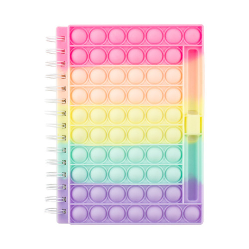 Bubble Push Pop Fidget Silicon Toy Book,Stationery & Office