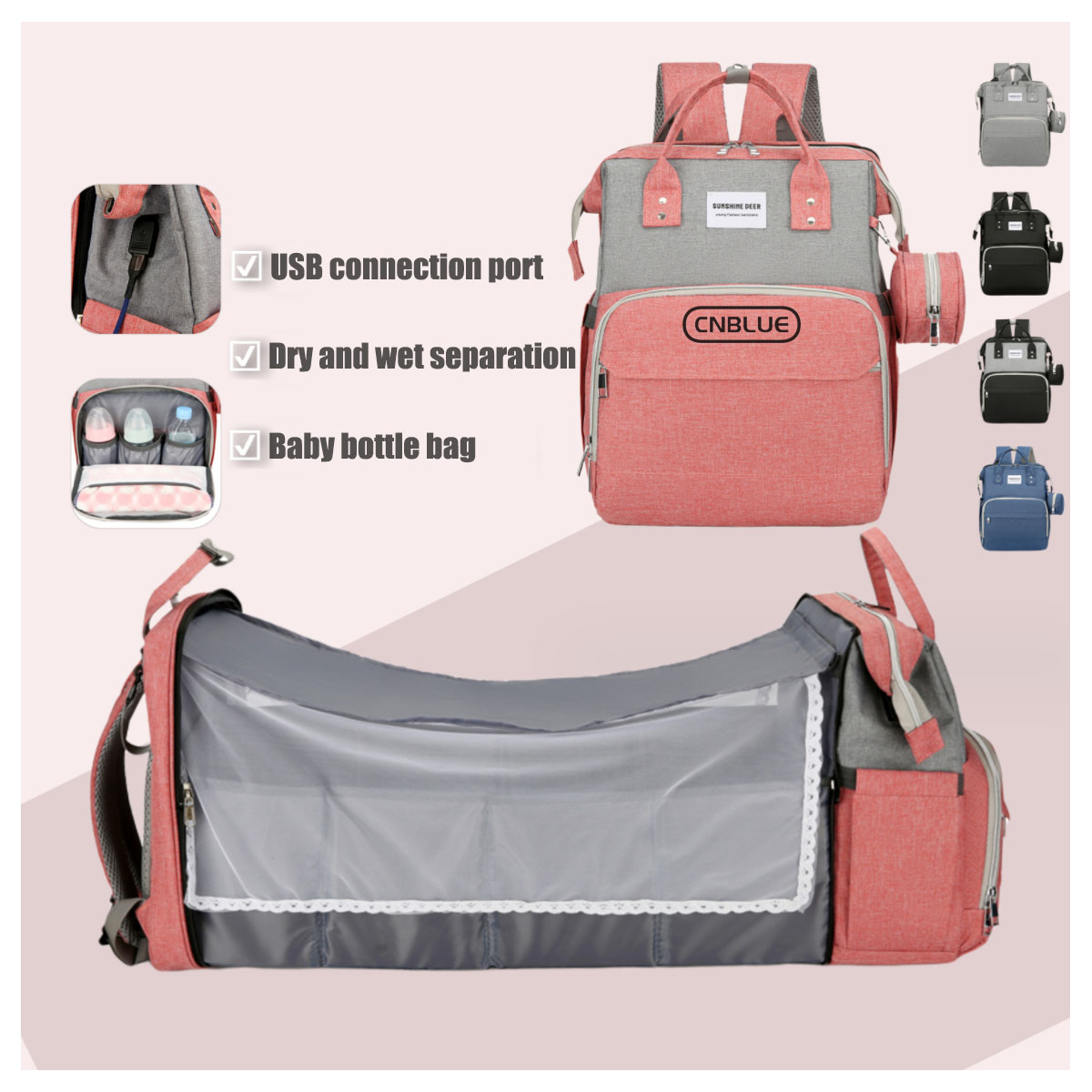 Multifunction Back Pack for Mommy,Bags