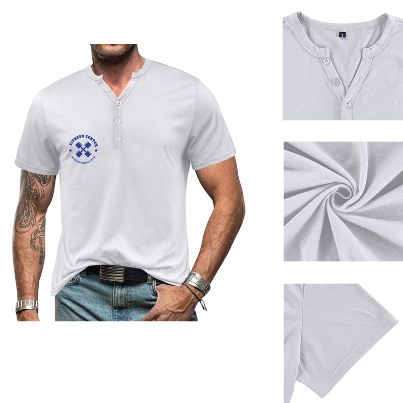 Button Bottom T-shirt,Apparel