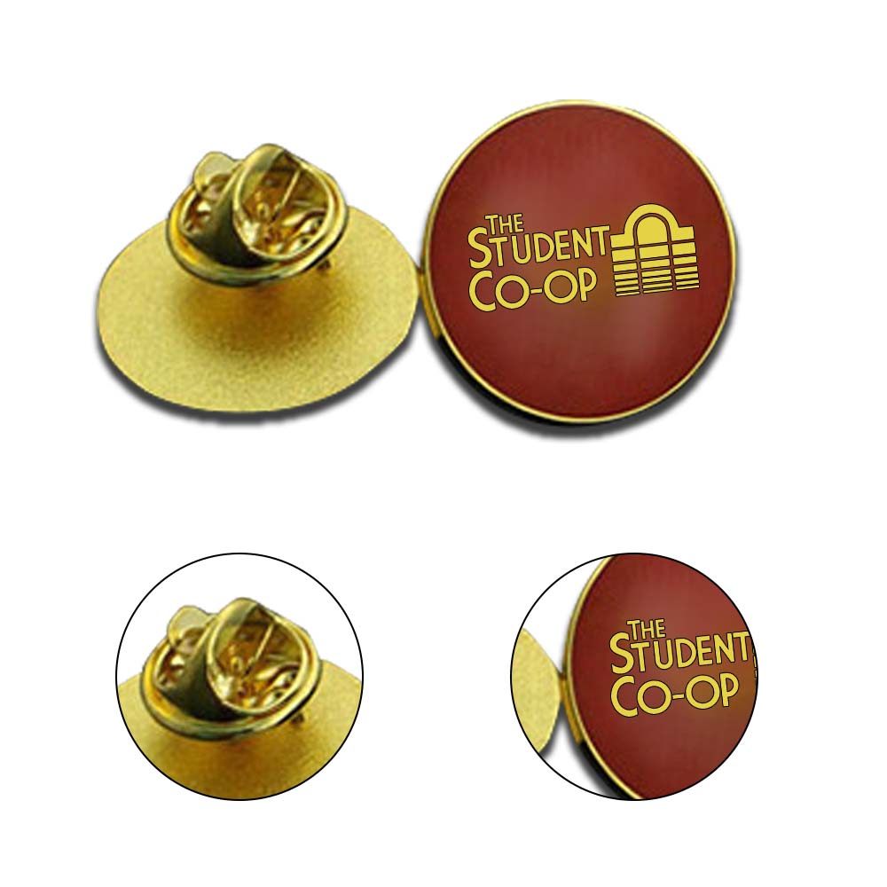 Round Button Pin Metal Badge Custom Printed,Stationery & Office