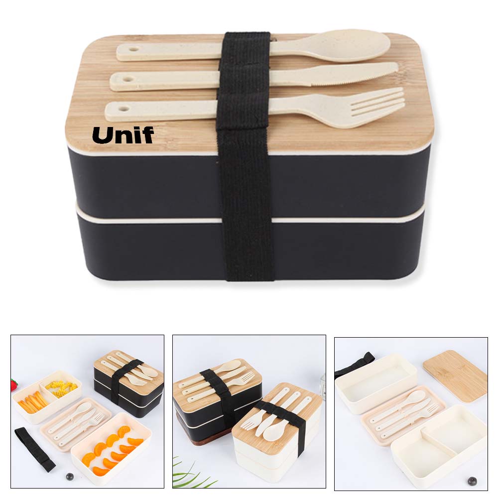 Bamboo Lid Lunch Box Thermal Bento Box,Home & Kitchen & Tools & Pets & Auto
