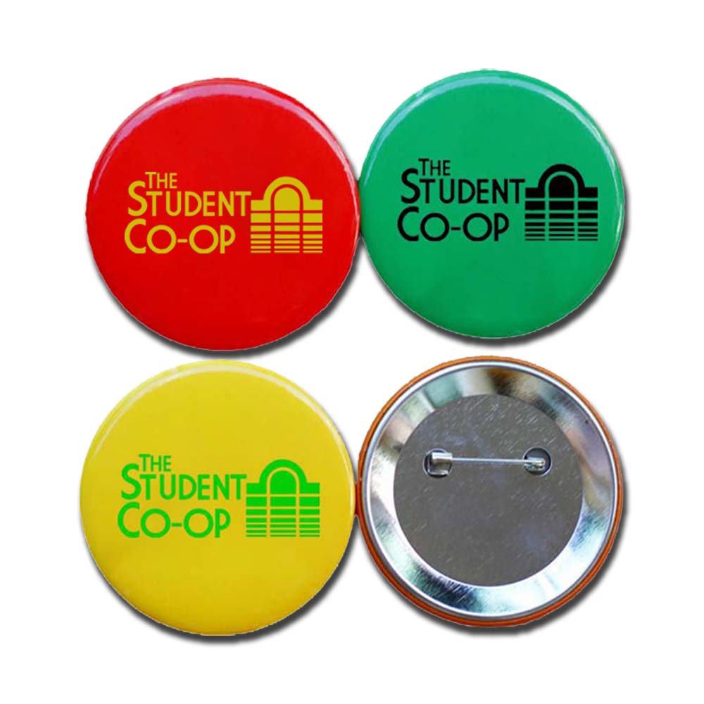 Round Shaped Tin Button Pins for Gifts,Stationery & Office