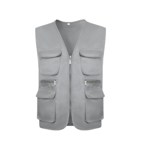 Multi-pocket Volunteer Campaign Vest,Apparel