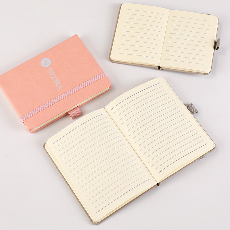 Handy Notebook With Bookmark And Strap,Stationery & Office