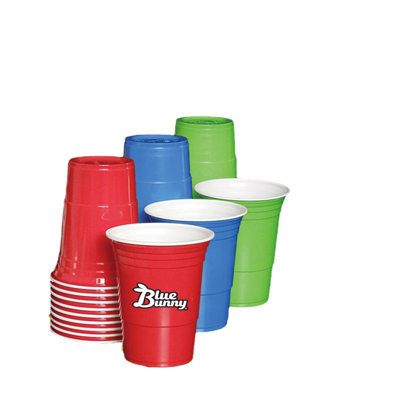 Disposable Solid Color Plastic Cups,Drinkware