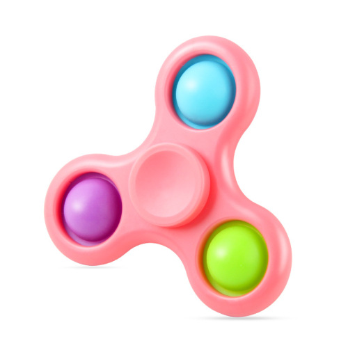 3 Bubbles Fidget Push Pop Spinner,Games & Toys & Stress Relievers