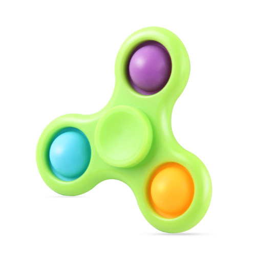 3 Bubbles Fidget Push Pop Spinner,Games & Toys & Stress Relievers