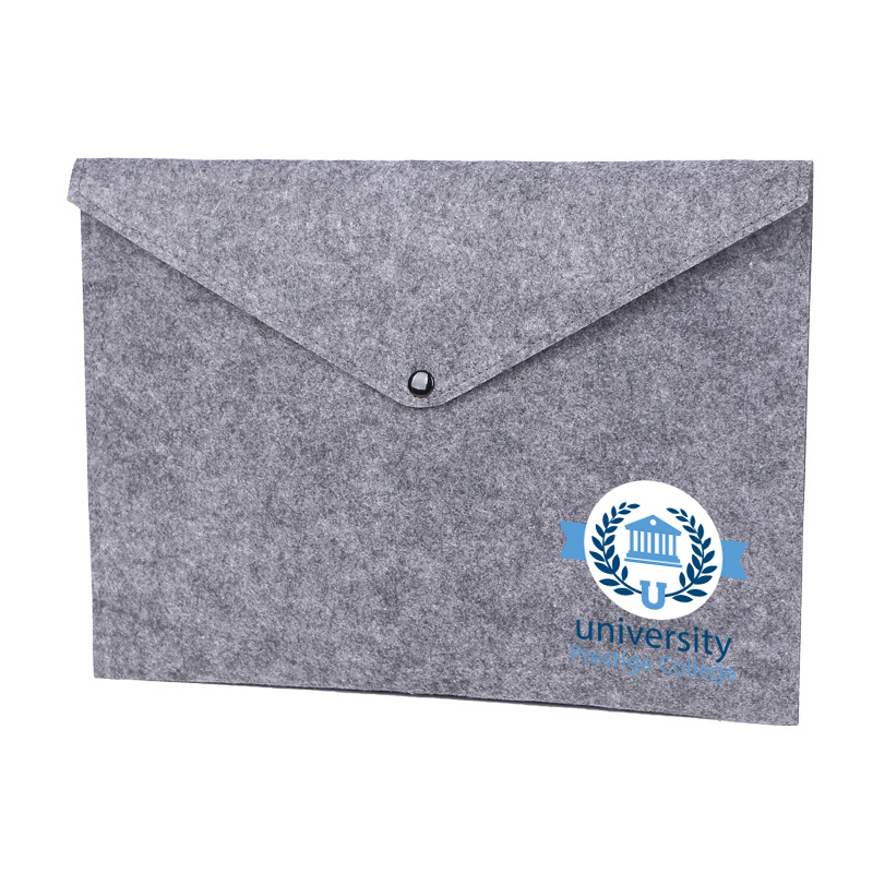 Dark Grey Felt Folder,Stationery & Office