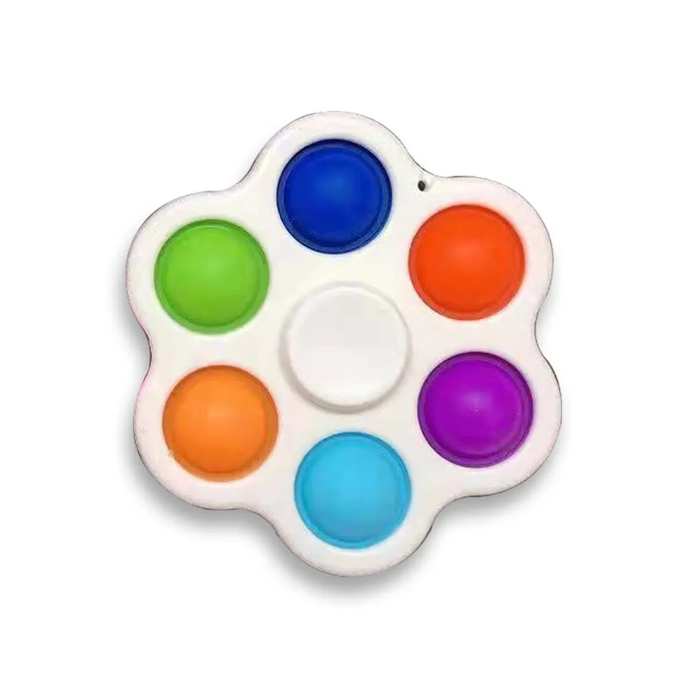 6 bubbles fidget toy spinners,Games & Toys & Stress Relievers