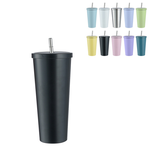 304 Stainless Steel Straw Cup,Drinkware