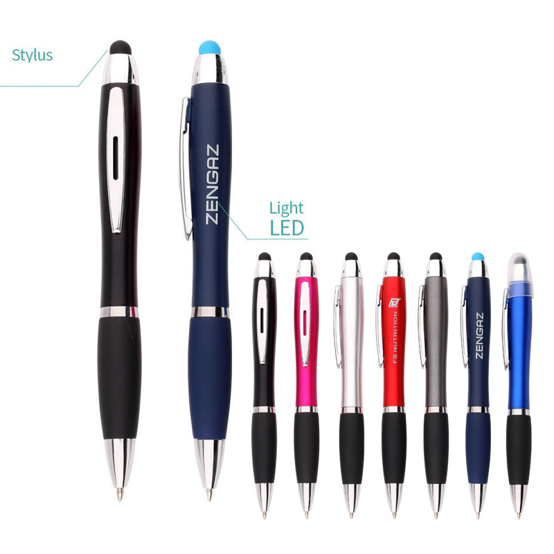 Advertising Pen Led Ballpoint Pen Stylus Pen,Stationery & Office