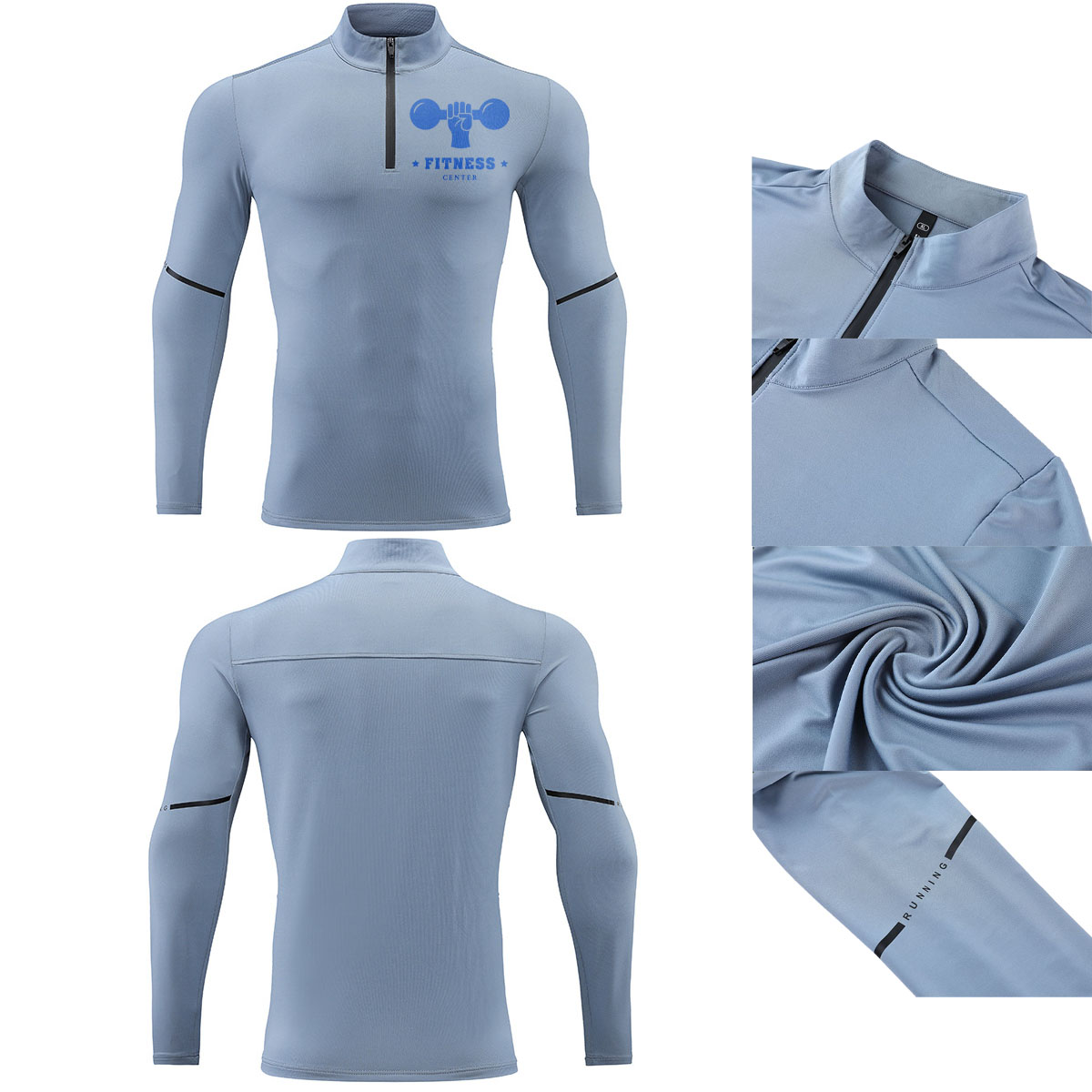 Half-Zip Sports Drysuit,Apparel