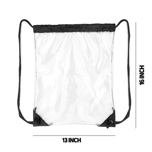 Clear PVC Drawstring Bags,Bags