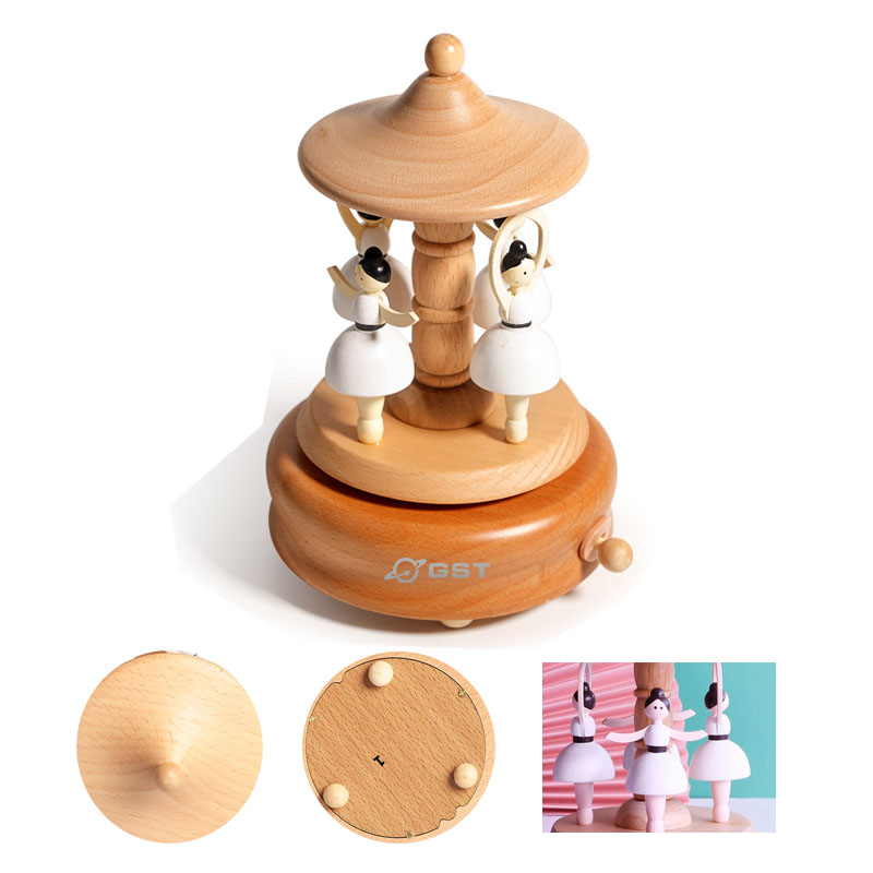 Ballerina Girl Wooden Music Box,Games & Toys & Stress Relievers