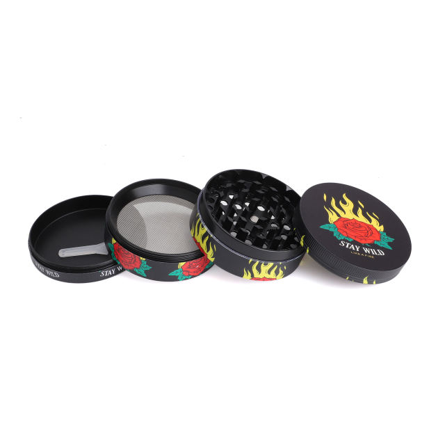 Custom 4 PC Metal Grinder 63MM With Free Shipping