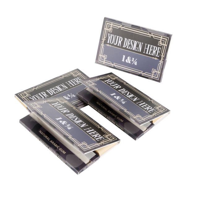 Custom Rolling Papers In Round Magnet Enclosure With Tips