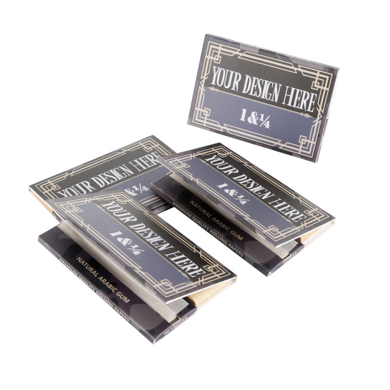 Custom Rolling Papers In Round Magnet Enclosure With Tips